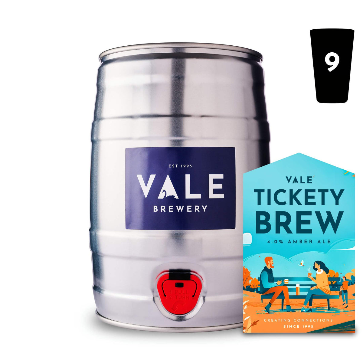 Tickety Brew - 5L Minikeg – Vale Brewery